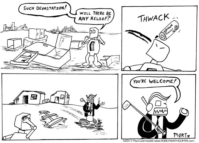 Special delivery! (comic strip) – Robots With Coffee